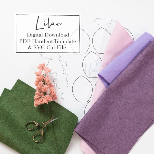 Lilac Digital PDF & SVG Download – TheHardwoodForest