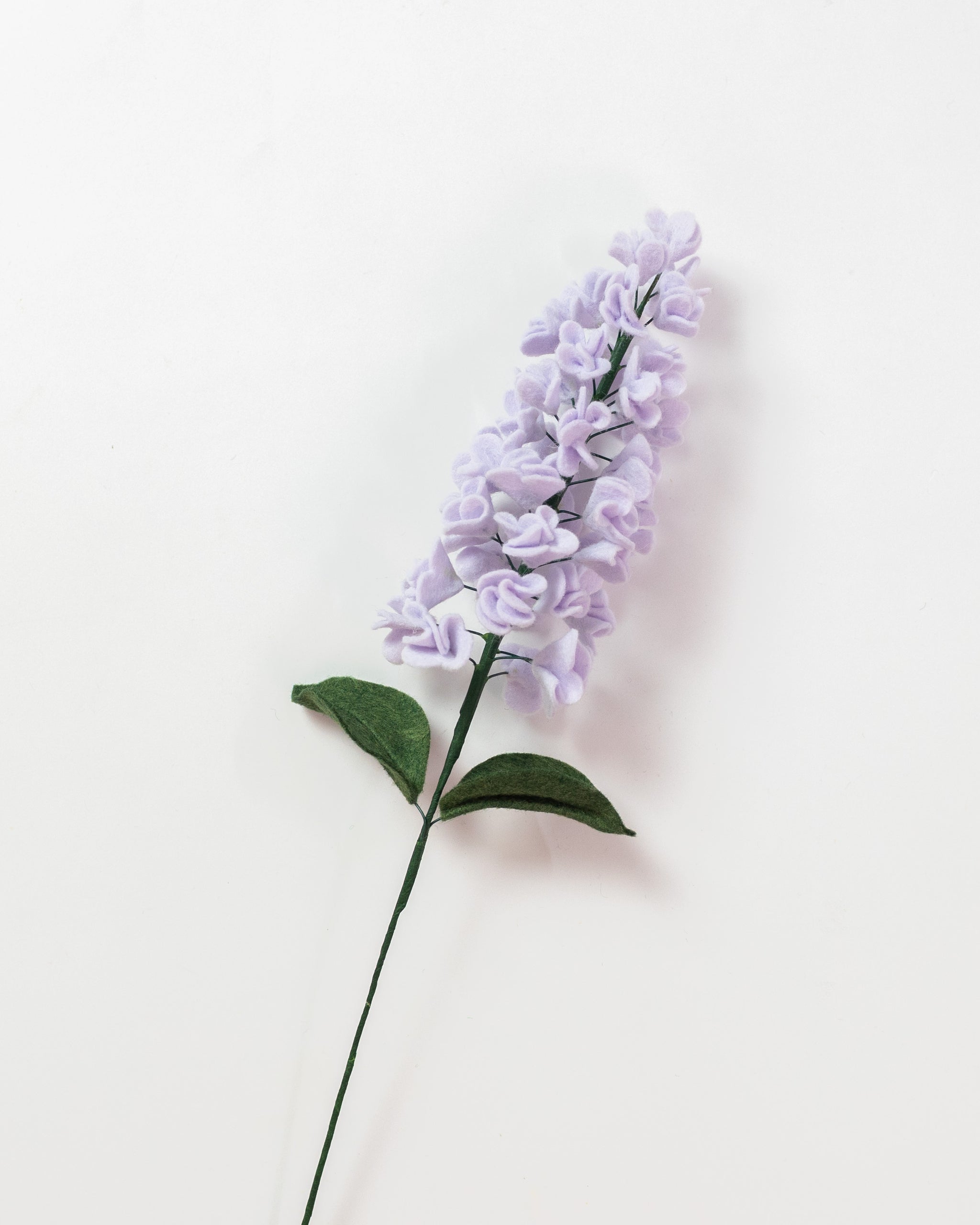 Lilac Flower Stem with Leaves – TheHardwoodForest