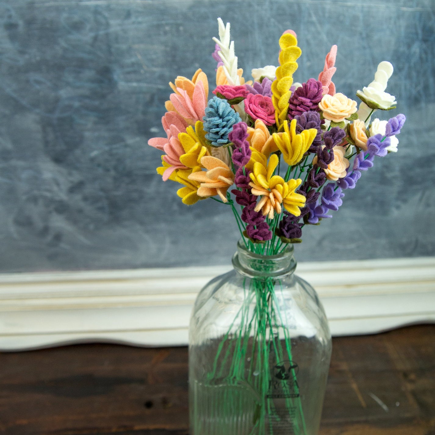 Accent Felt Flower Stem – TheHardwoodForest