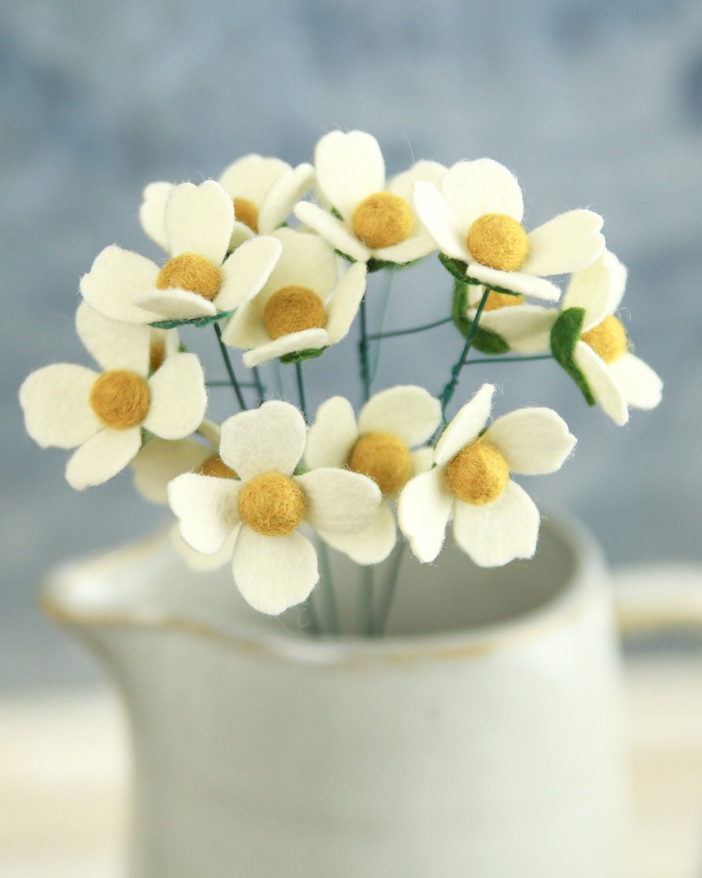 Blossom Felt Flower Stem – TheHardwoodForest